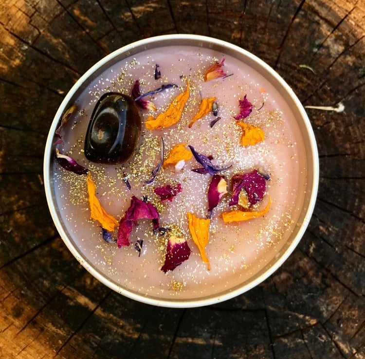 Crystal candles – Aluna elixir