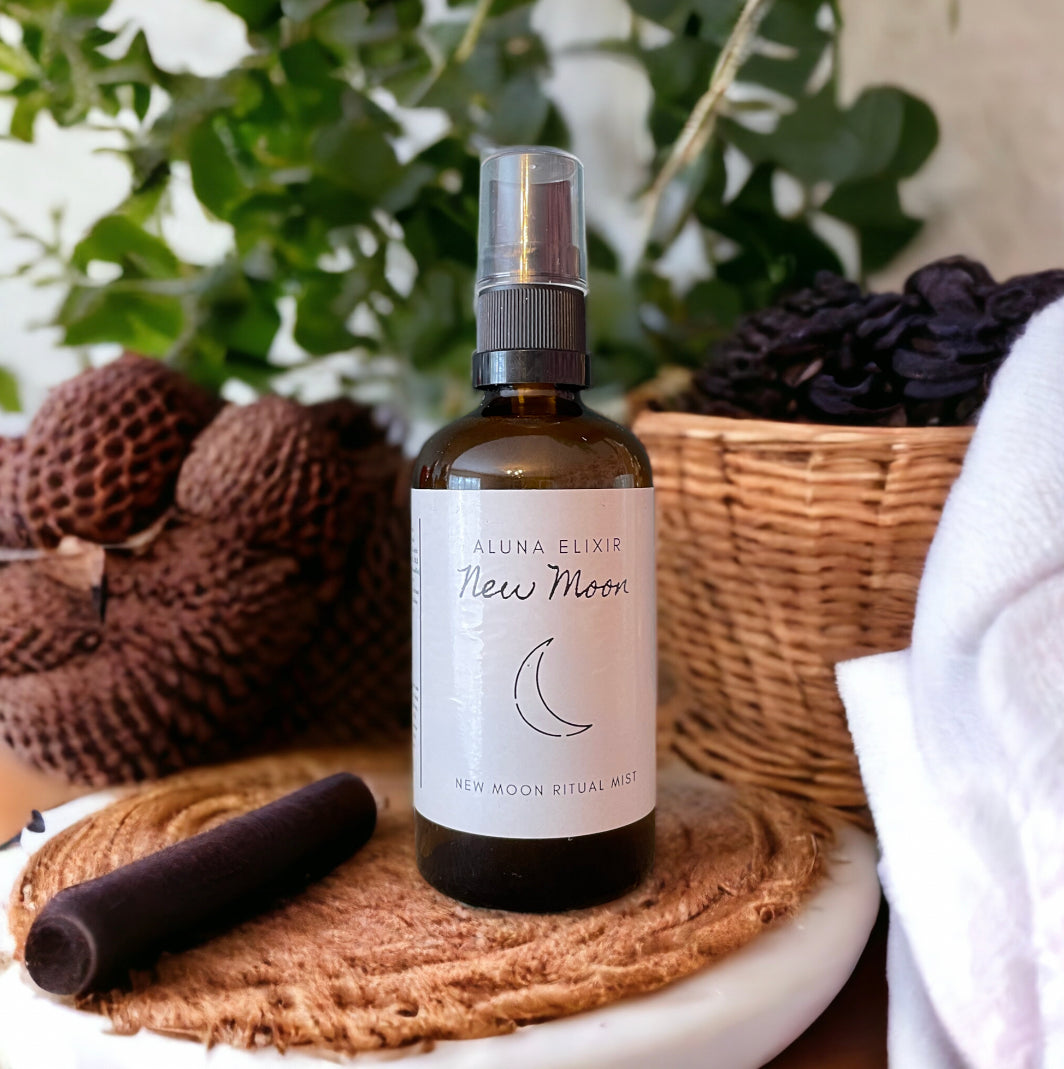 New Moon Ritual Aura Mist – Aluna elixir